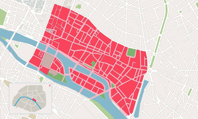 4ème arrondissement - Dessine moi Paris